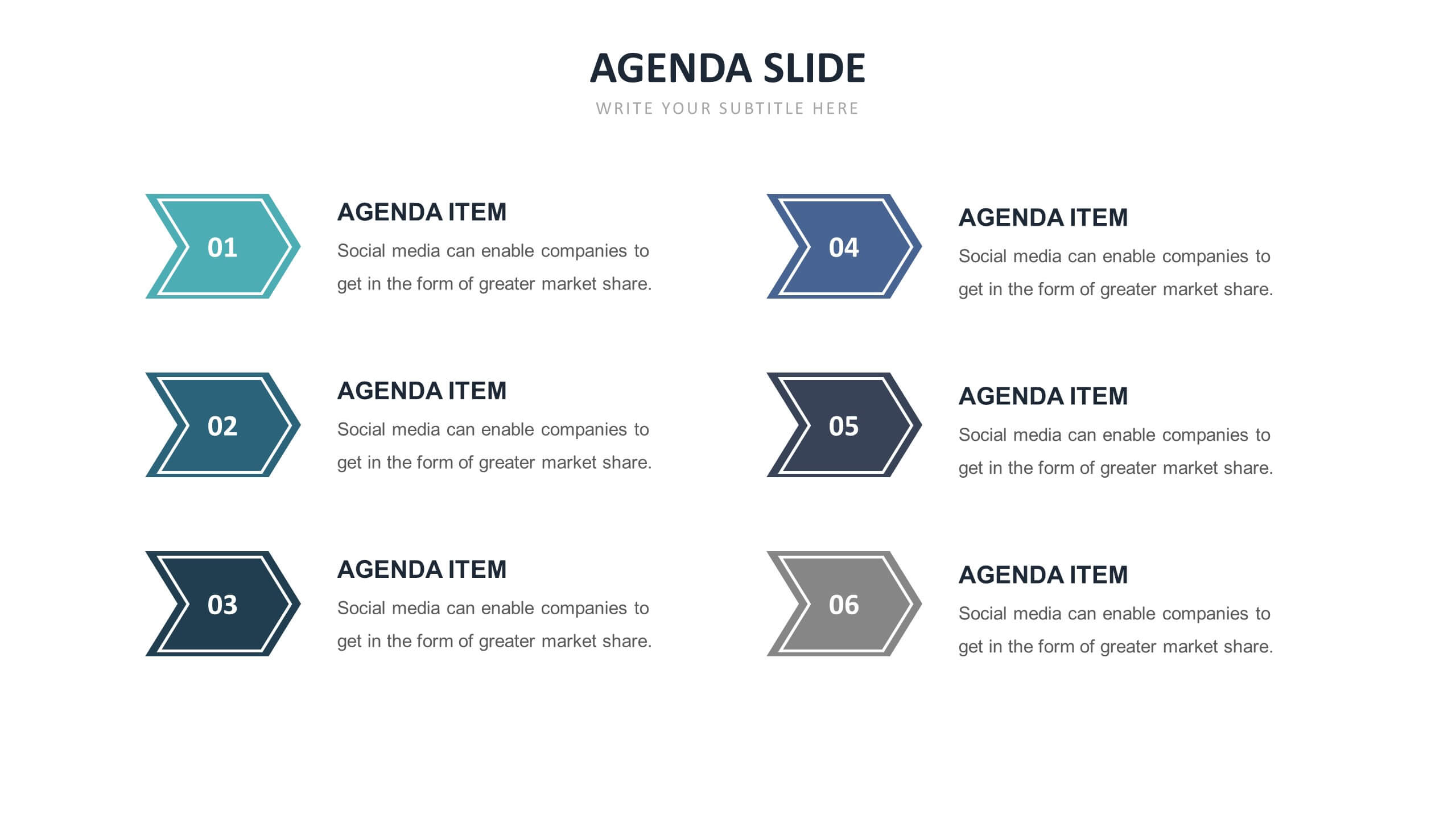 Agenda Infographic Templates | Biz Infograph