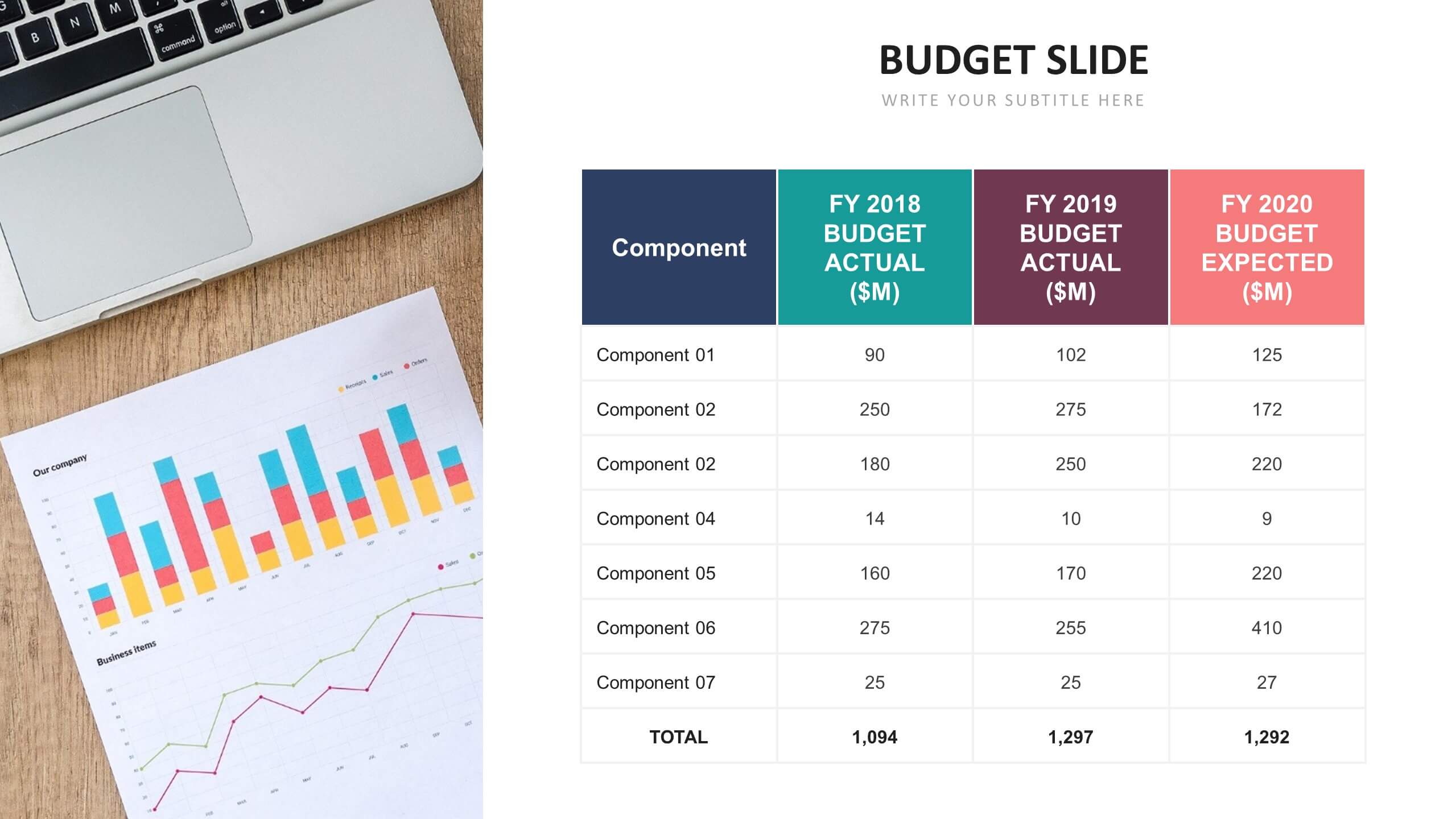 Business Slide Templates Biz Infograph