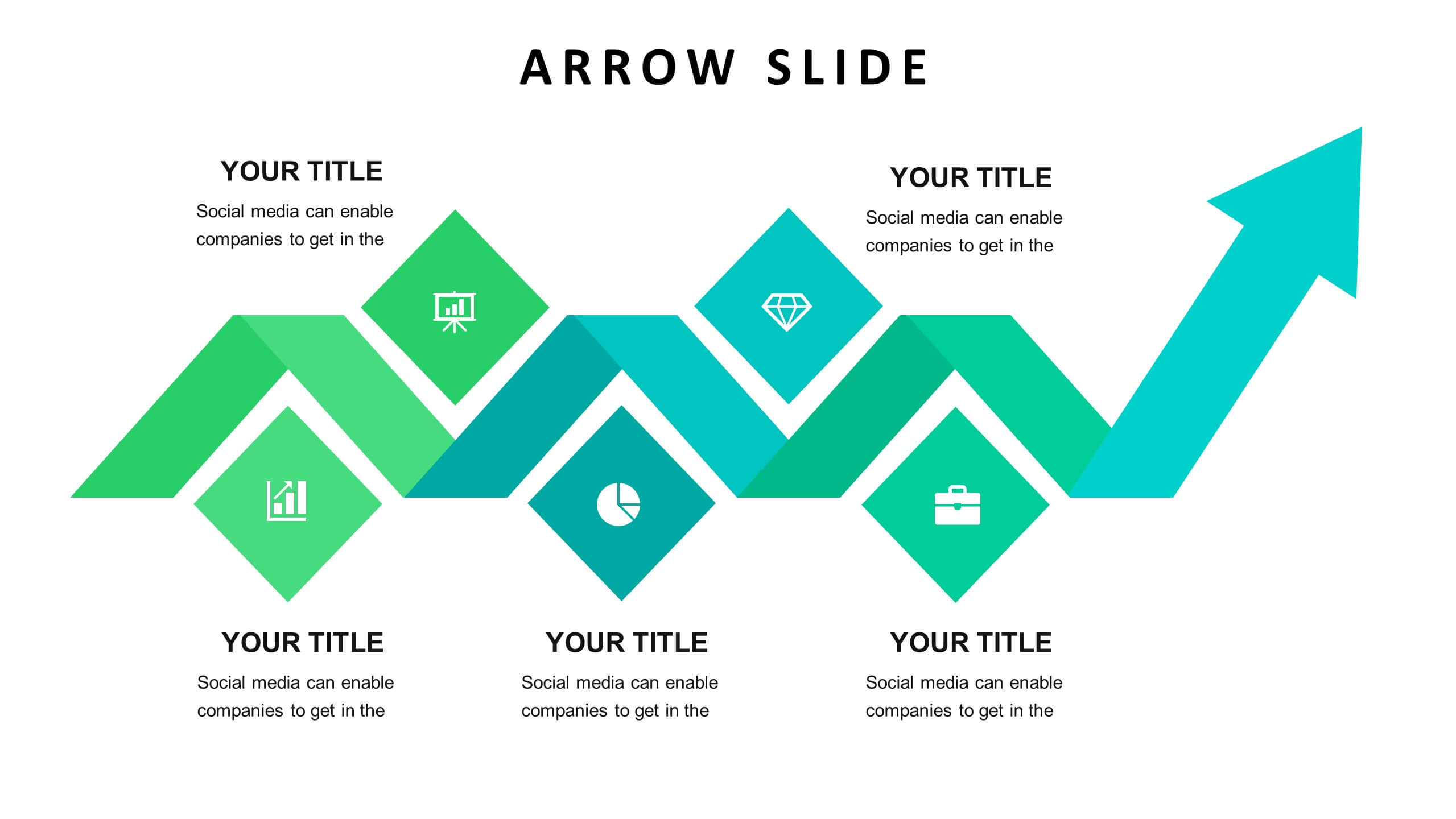 Infographic With Arrows