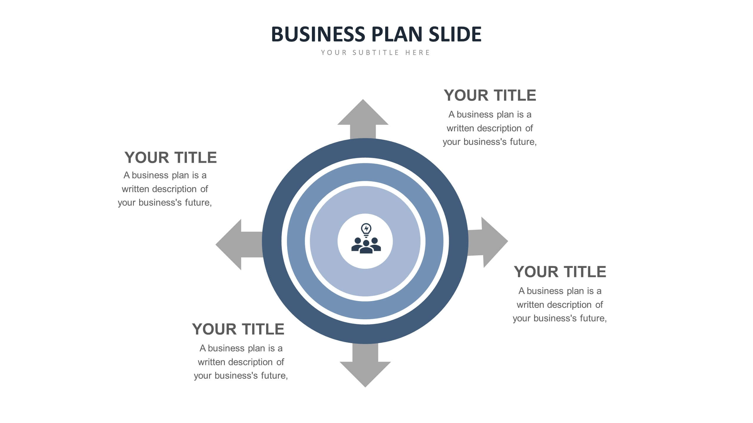 Business Plan slide templates | Biz Infograph