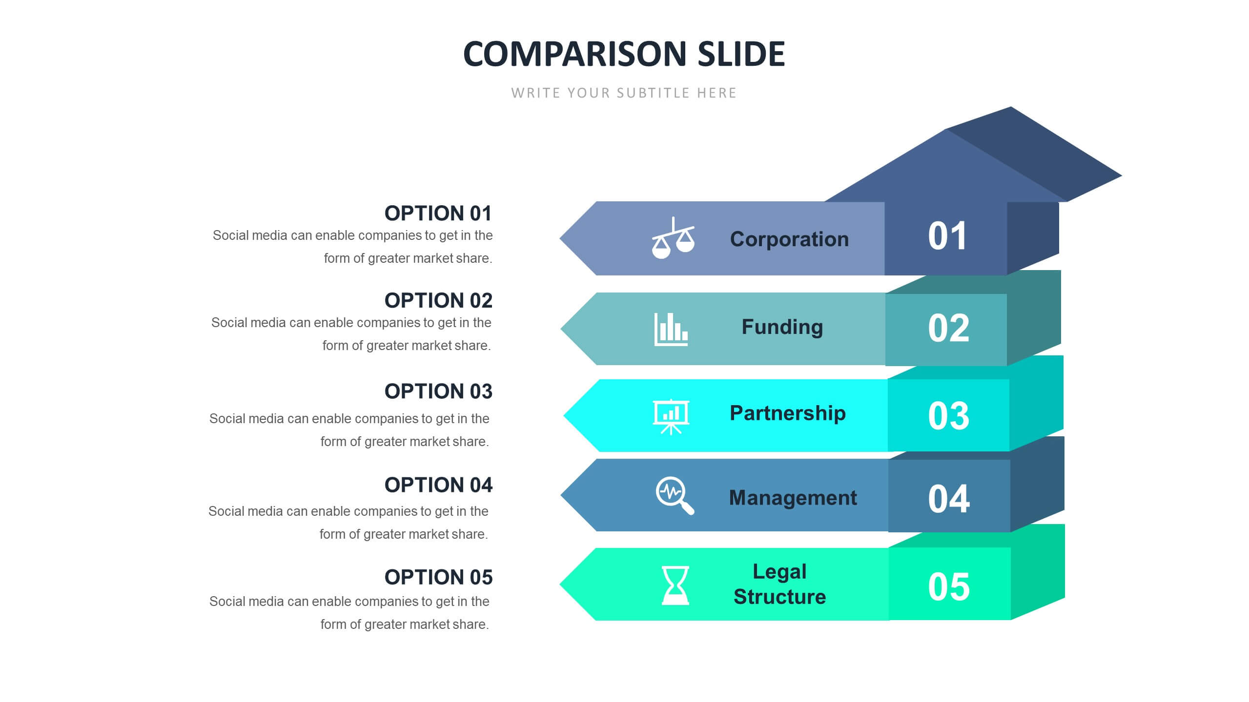 Comparison Slide Templates Biz Infograph