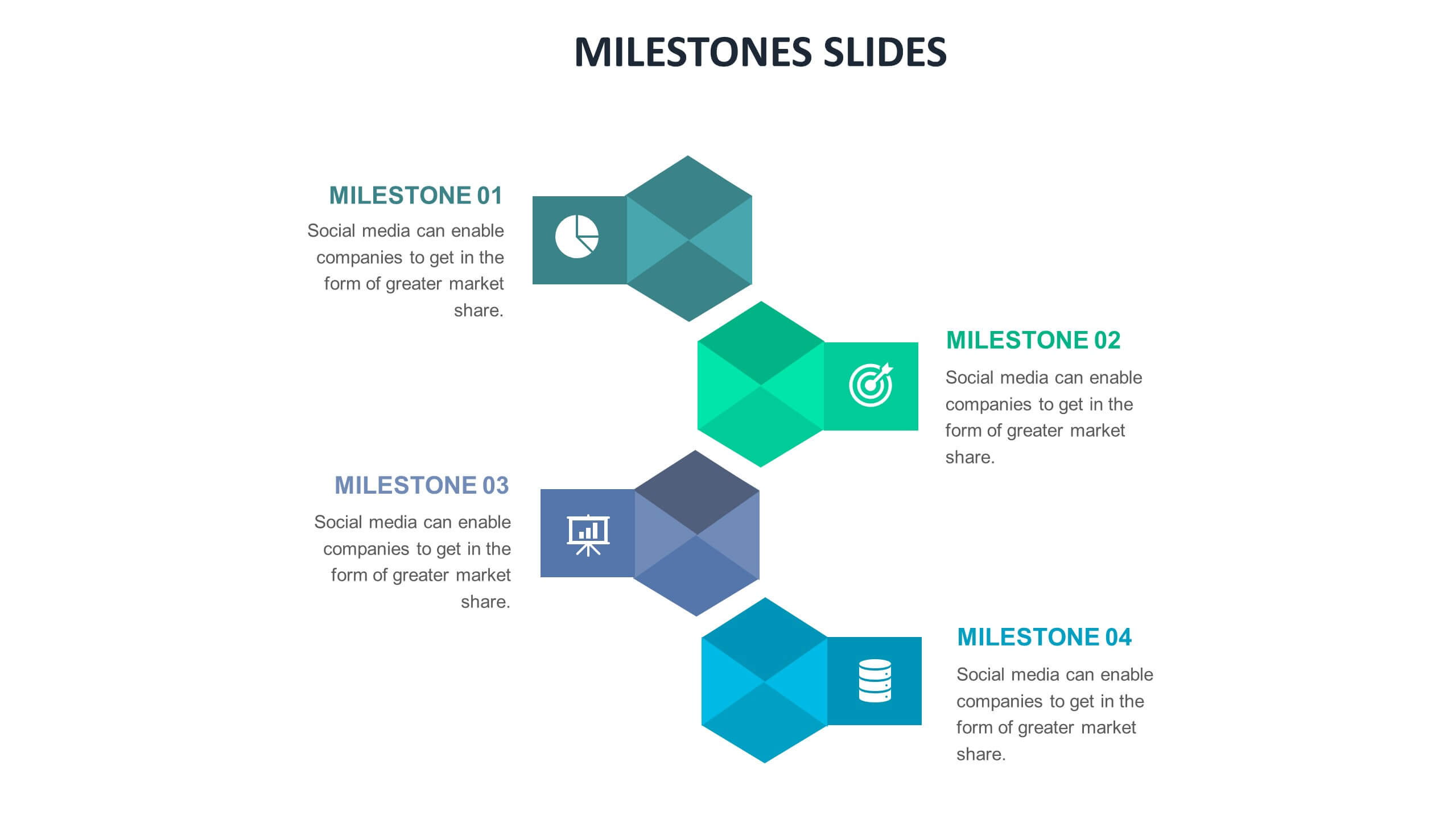 Milestone Slide Templates | Biz Infograph