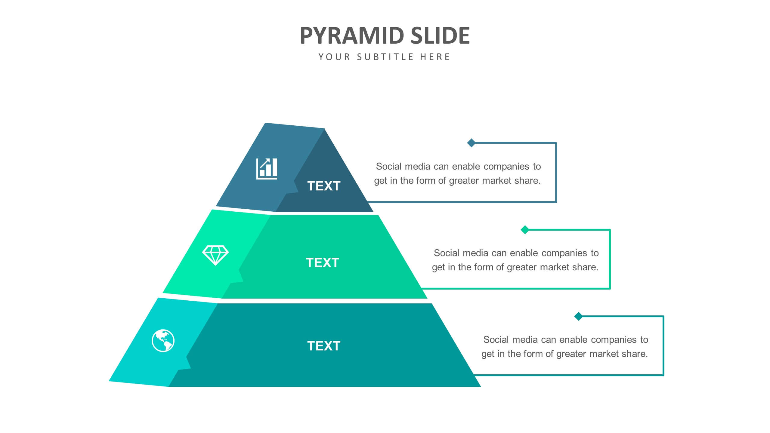 Pyramid Slide Templates | Biz Infograph