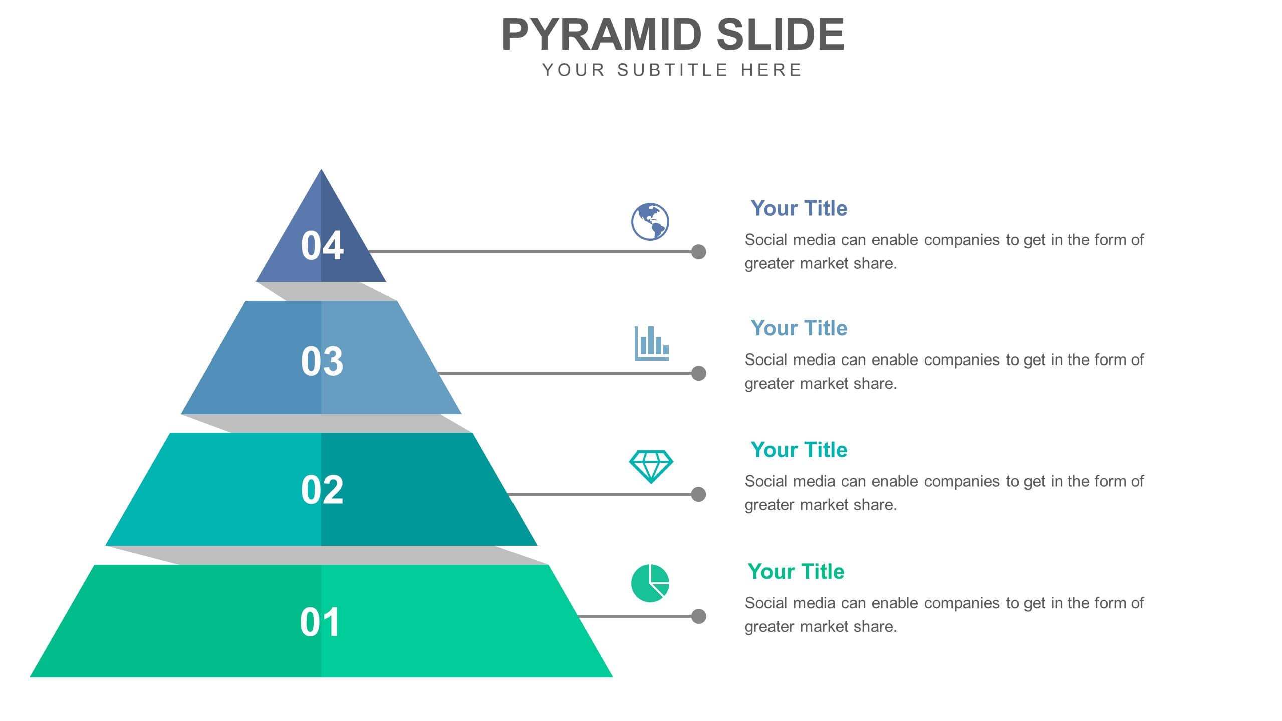 Pyramid Slide Templates | Biz Infograph