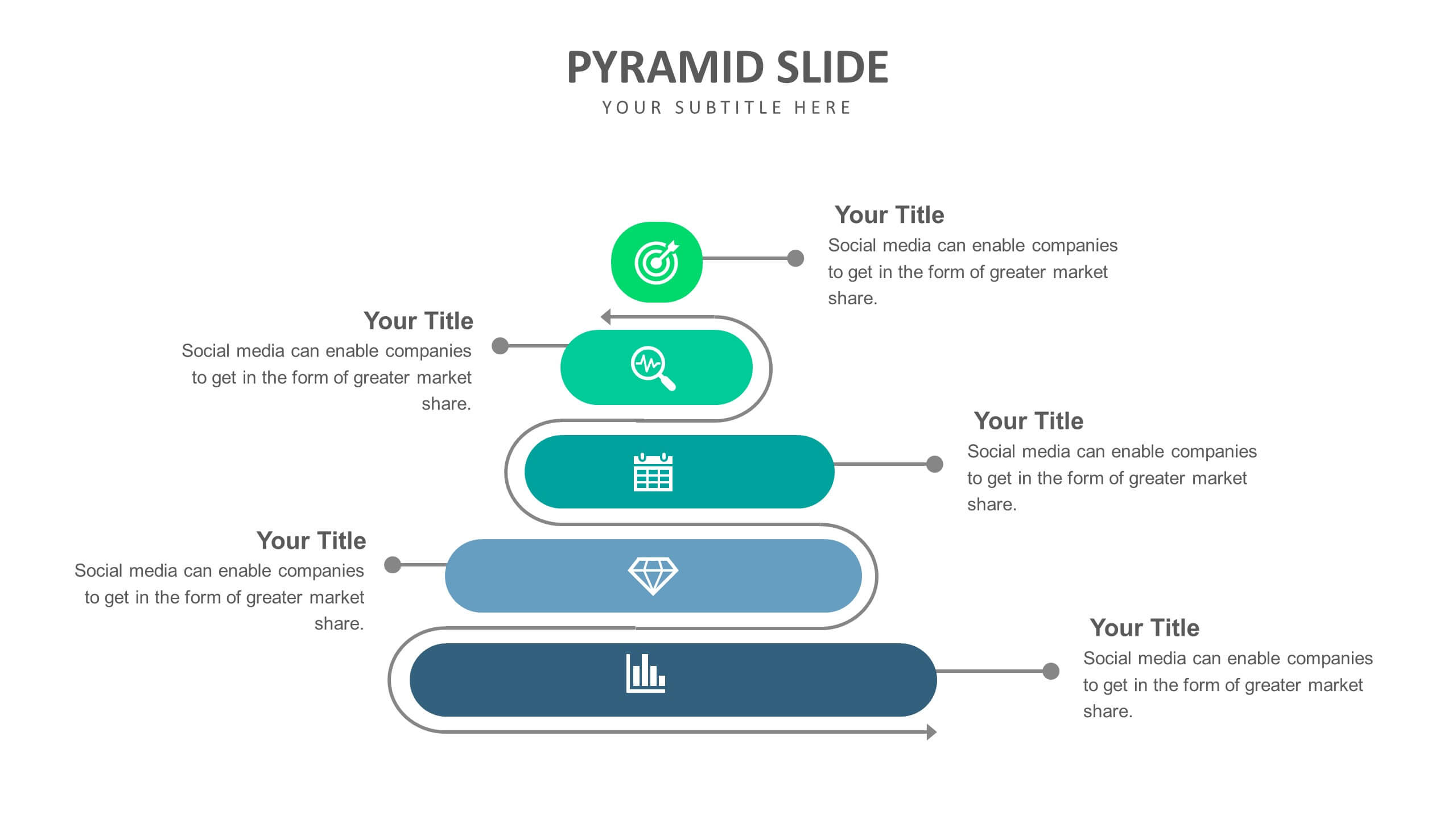 Pyramid Slide Templates | Biz Infograph