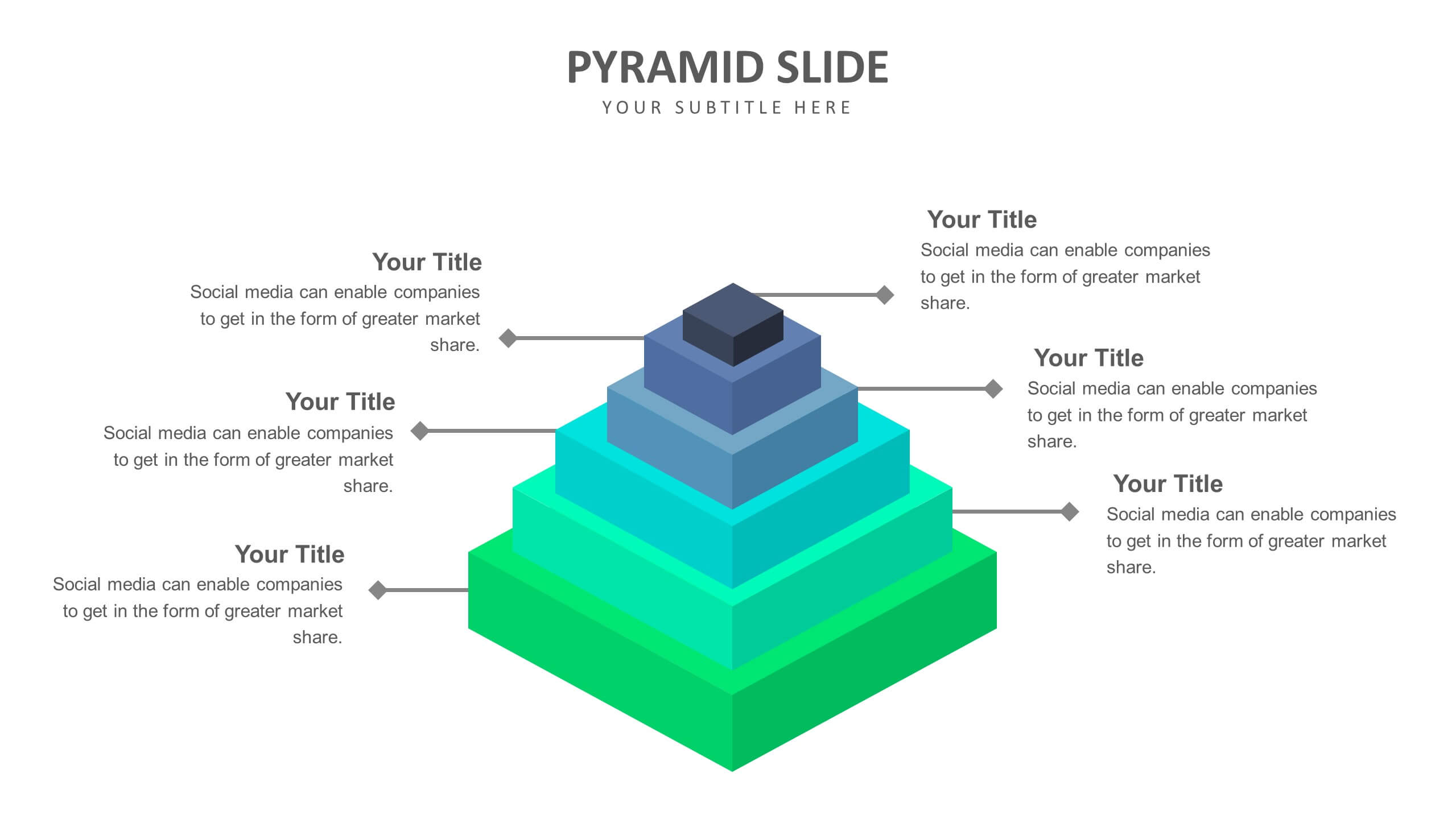 Pyramid Slide Templates | Biz Infograph
