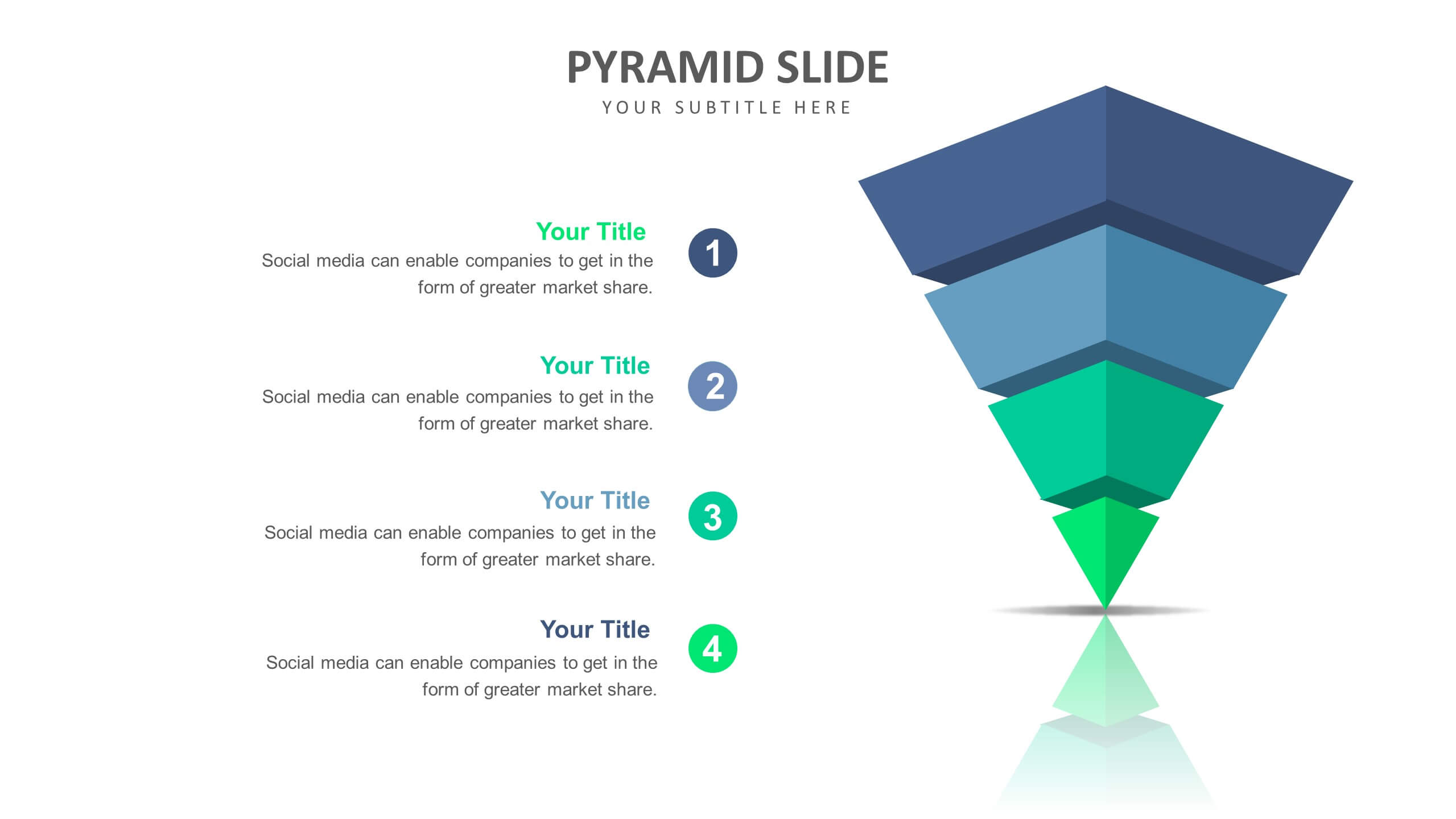 Pyramid Slide Templates | Biz Infograph