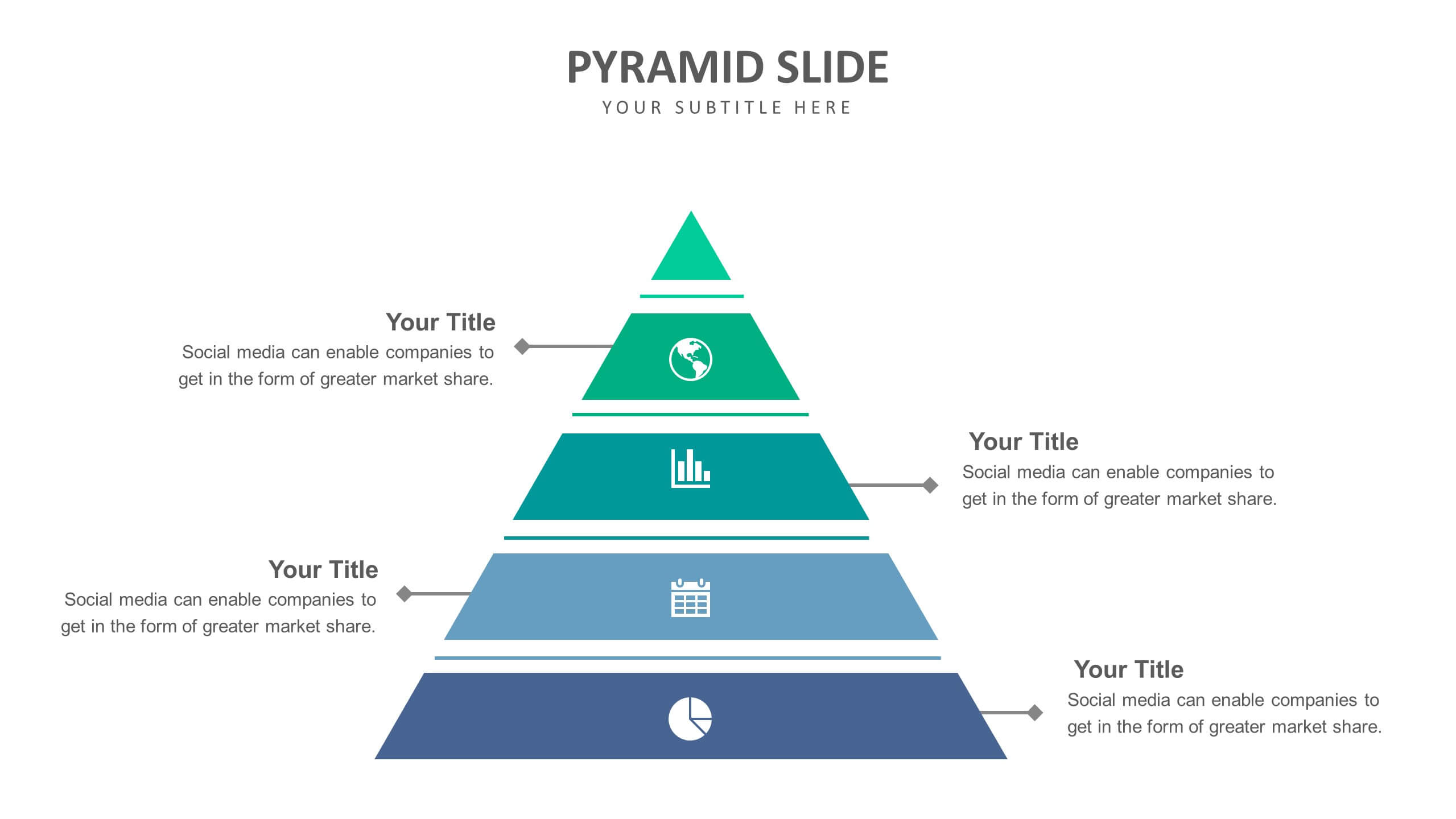 Pyramid Slide Templates | Biz Infograph
