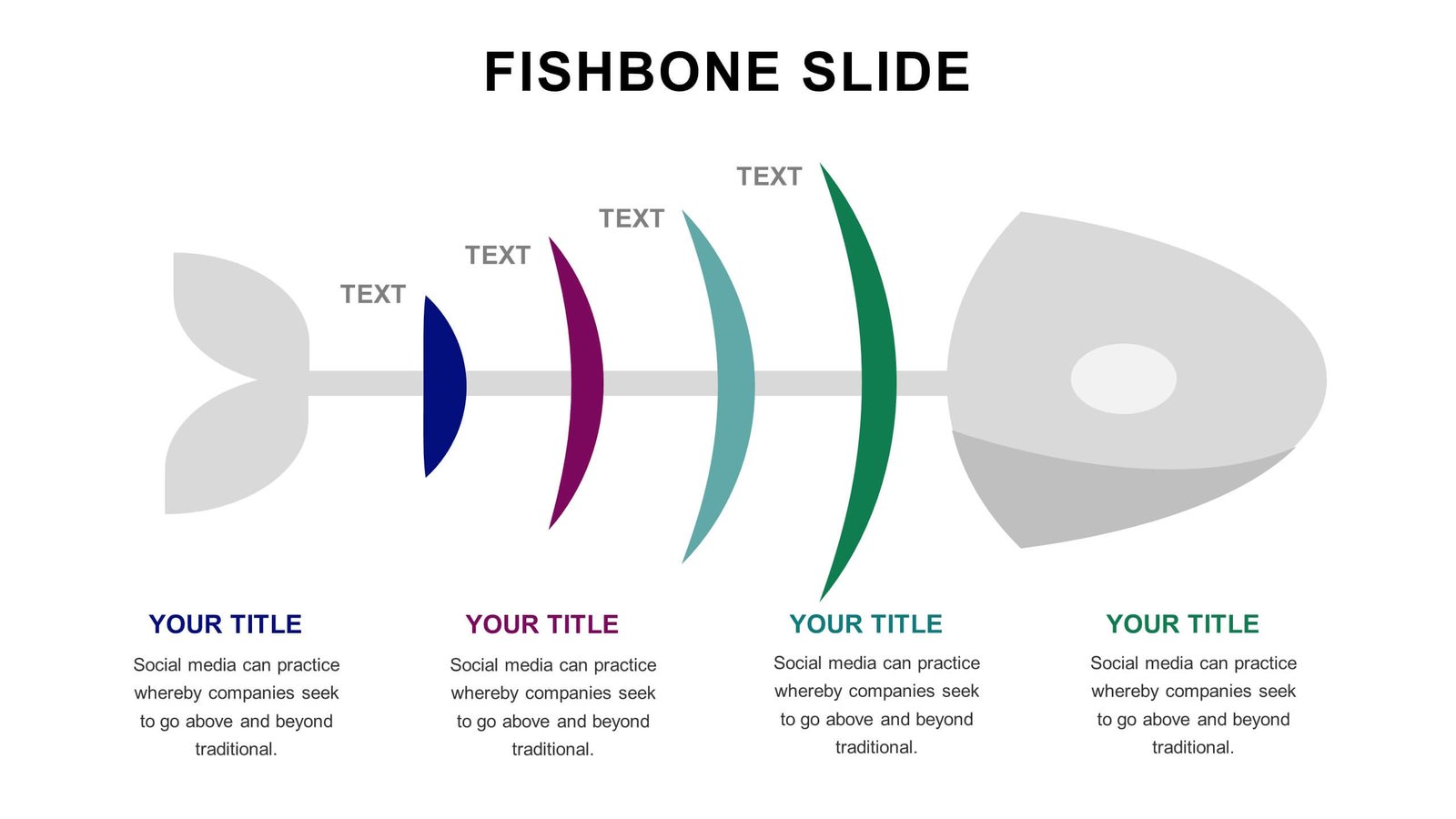Fishbone Slide Templates | Biz Infograph