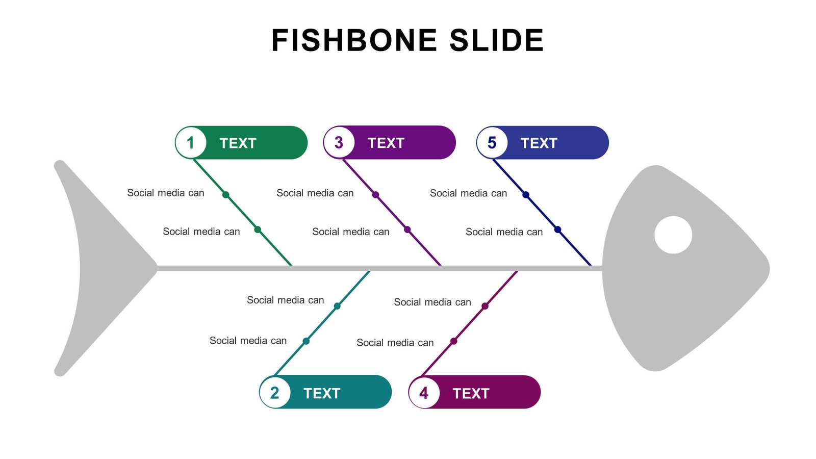 Fishbone Slide Templates | Biz Infograph