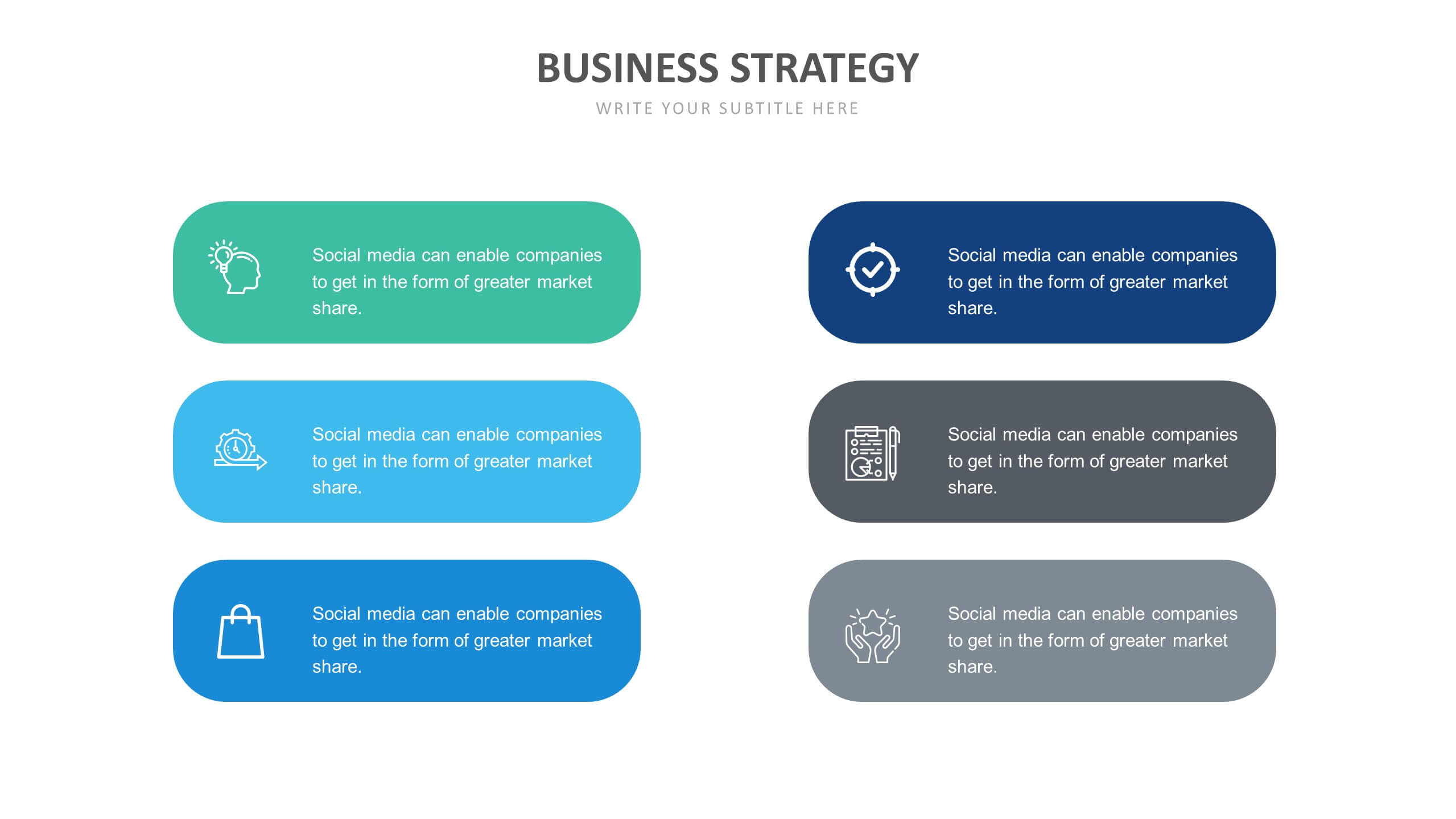 Strategy Slide Templates | Biz Infograph