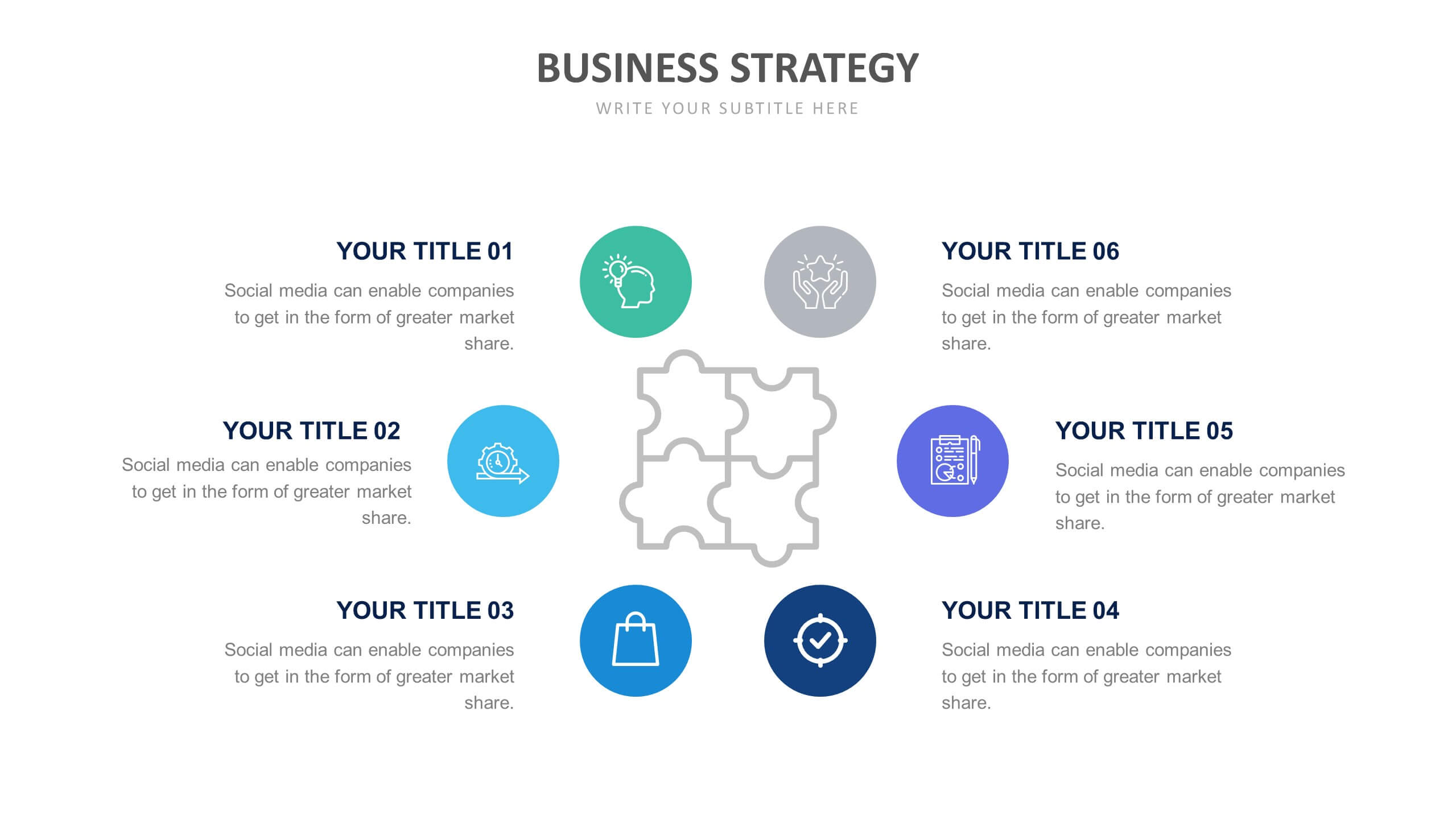 Strategy Slide Templates | Biz Infograph