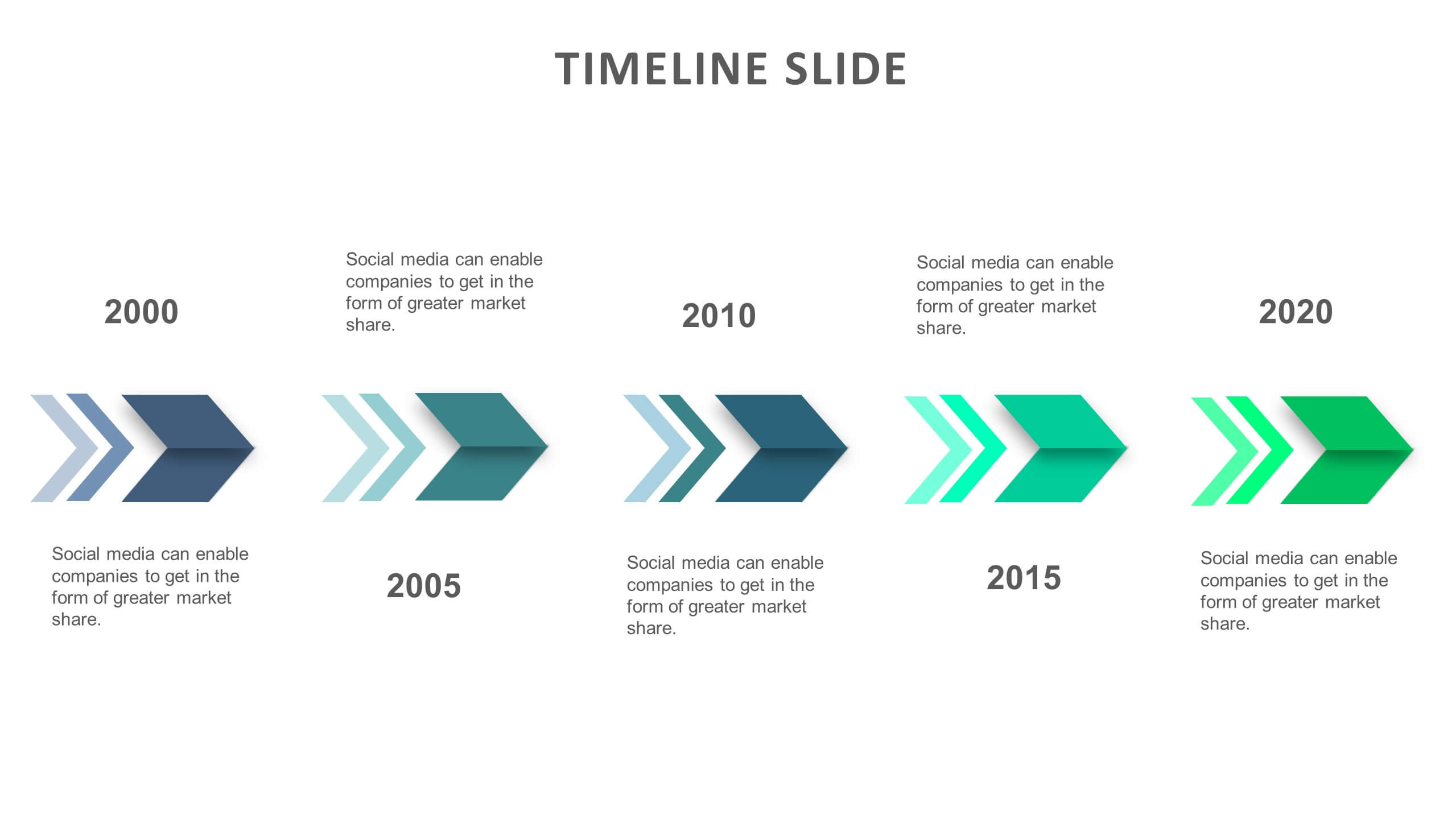 Timeline Slide Templates Biz Infograph