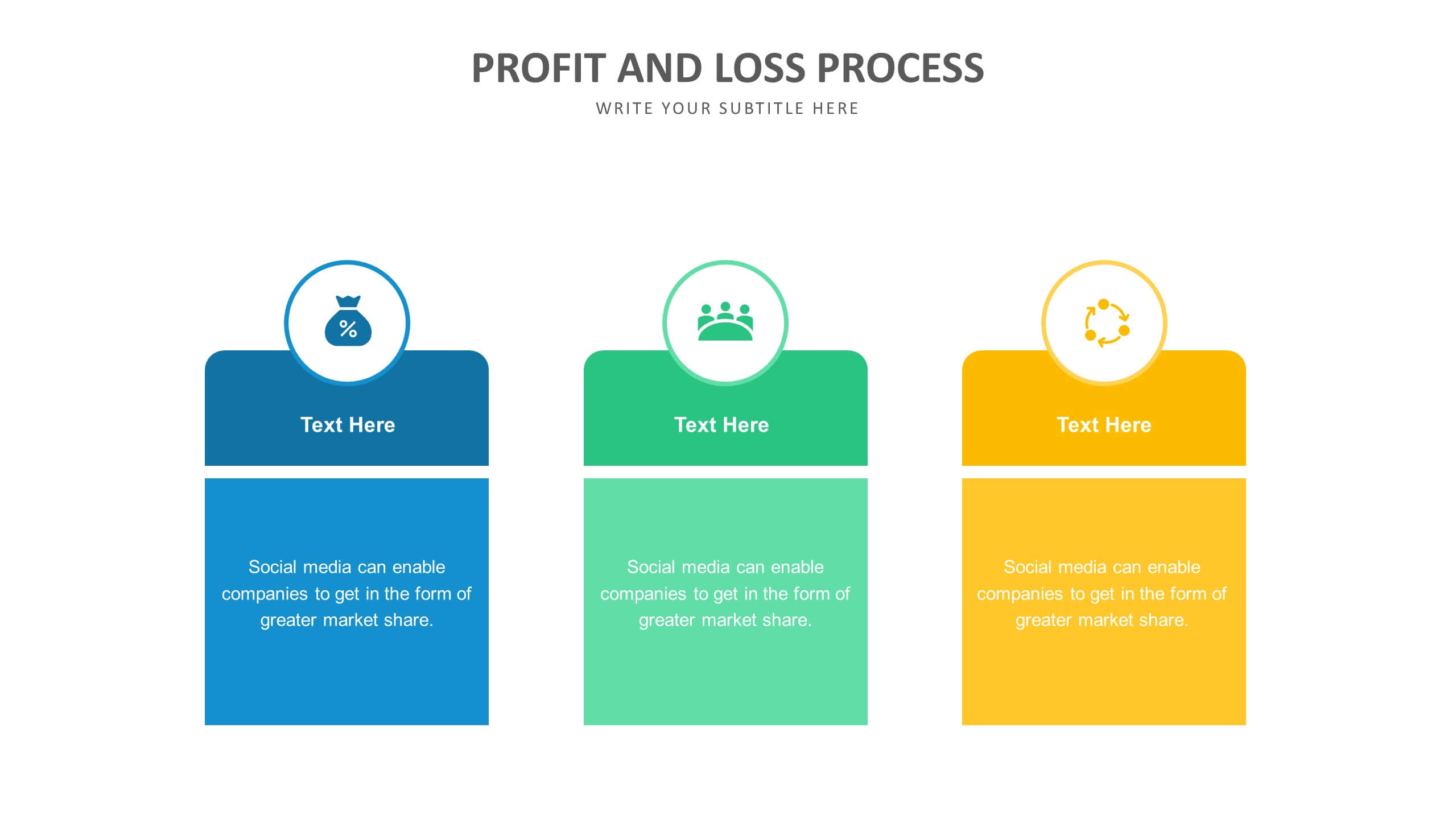 Profit and Loss Slide Templates | Biz Infograph