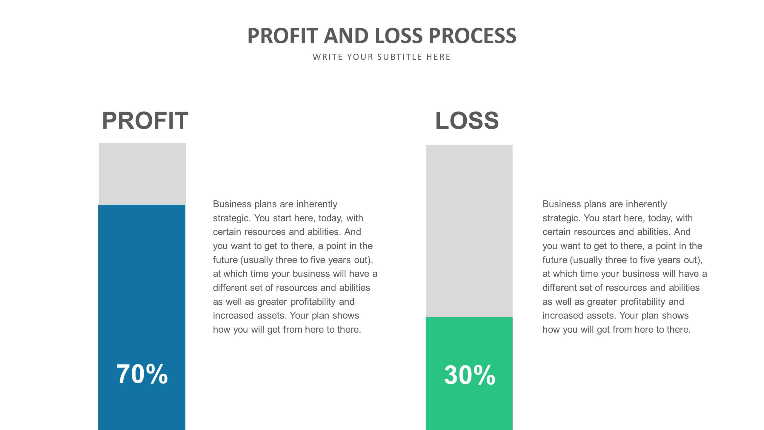 Profit and Loss Slide Templates | Biz Infograph