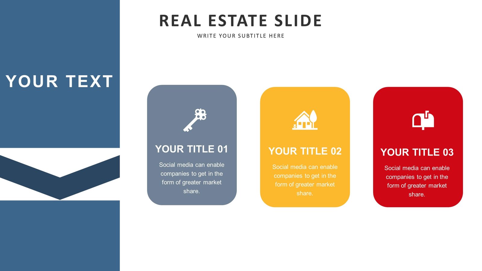 Real Estate Slide Templates | Biz Infograph