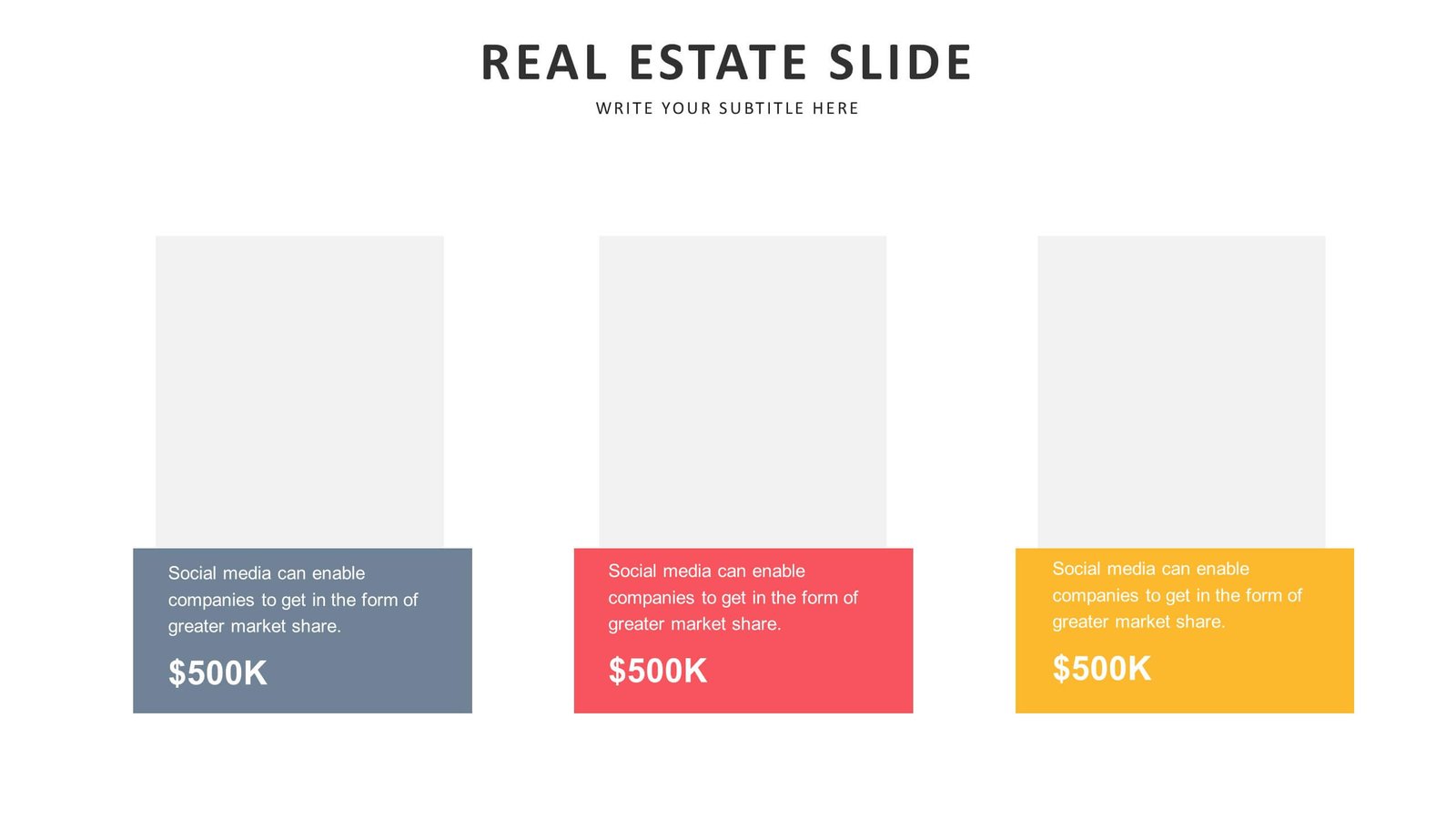 Real Estate Slide Templates | Biz Infograph