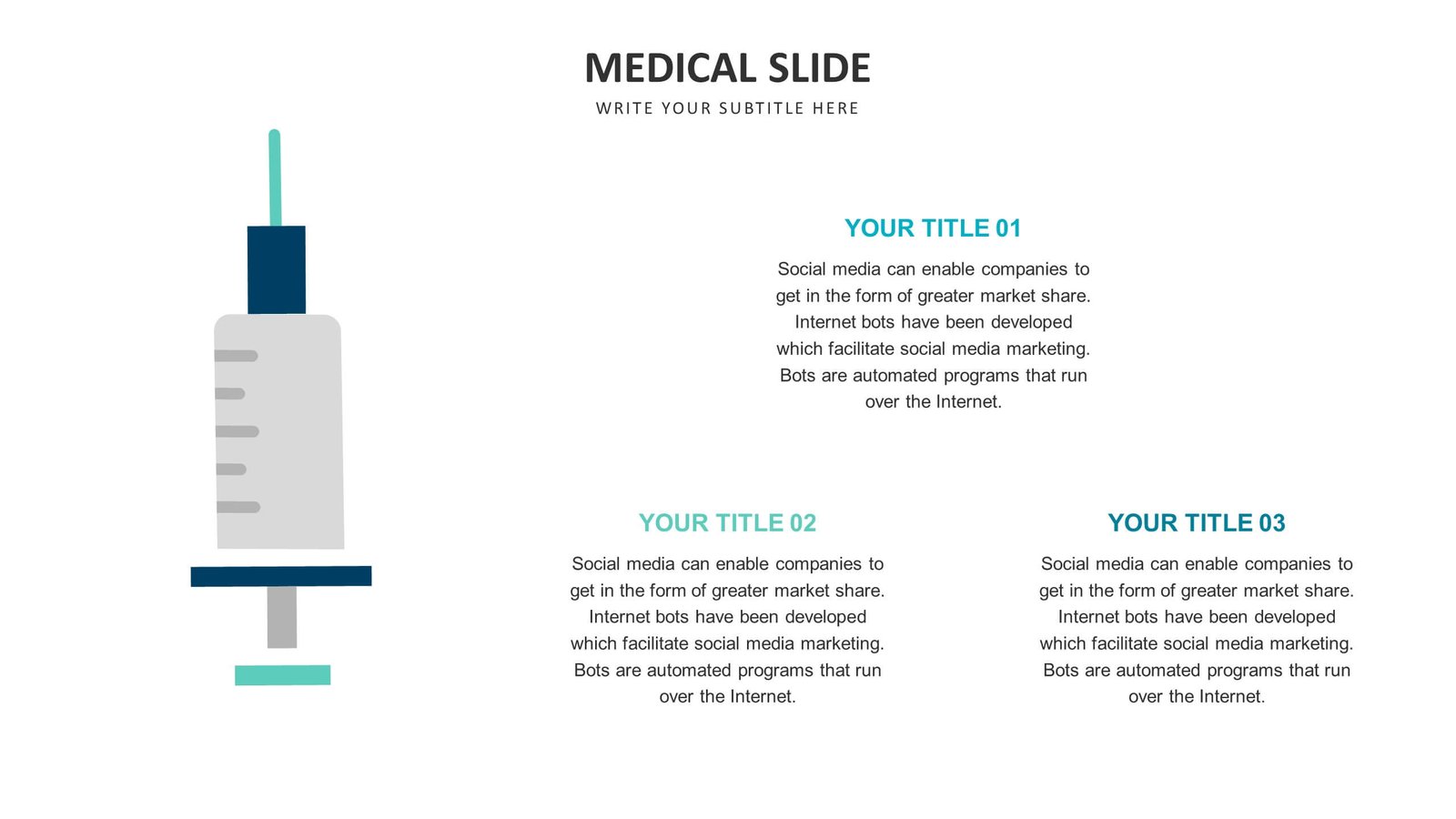 Medical Slide Templates | Biz Infograph