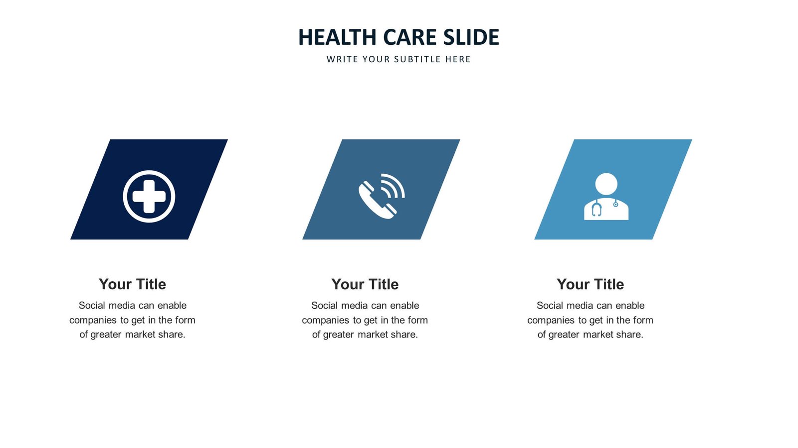 Healthcare Slide Templates | Biz Infograph