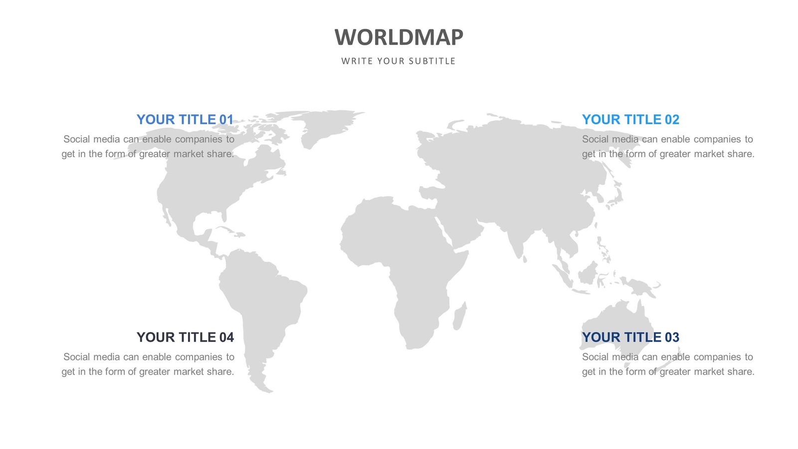 World Map Slide Templates | Biz Infograph