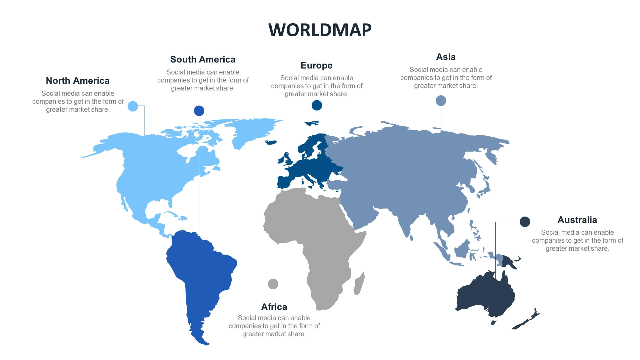 World Map Slide Templates | Biz Infograph