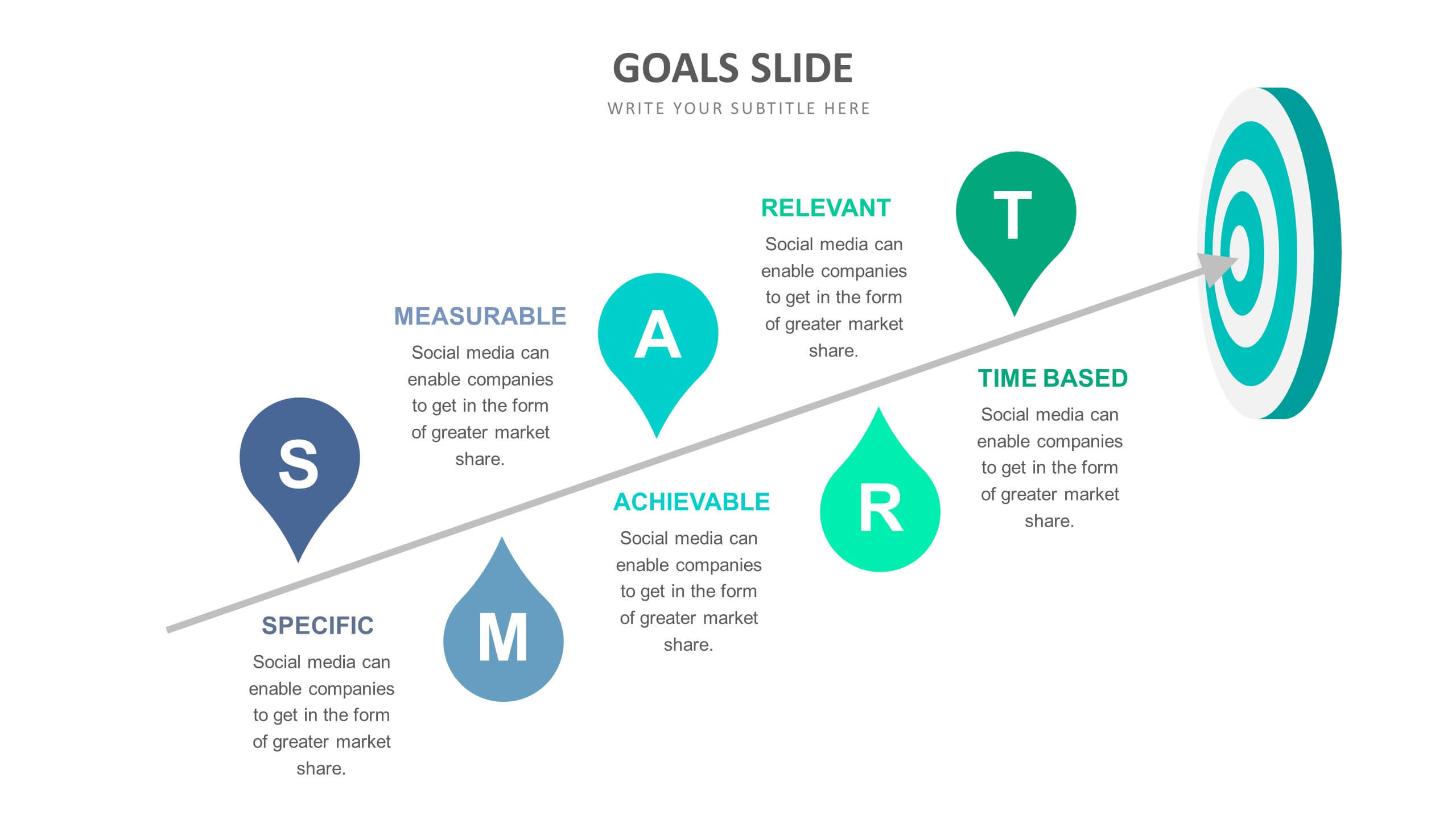 Goal Slide Templates | Biz Infograph Goal Slide Templates | Biz Infograph