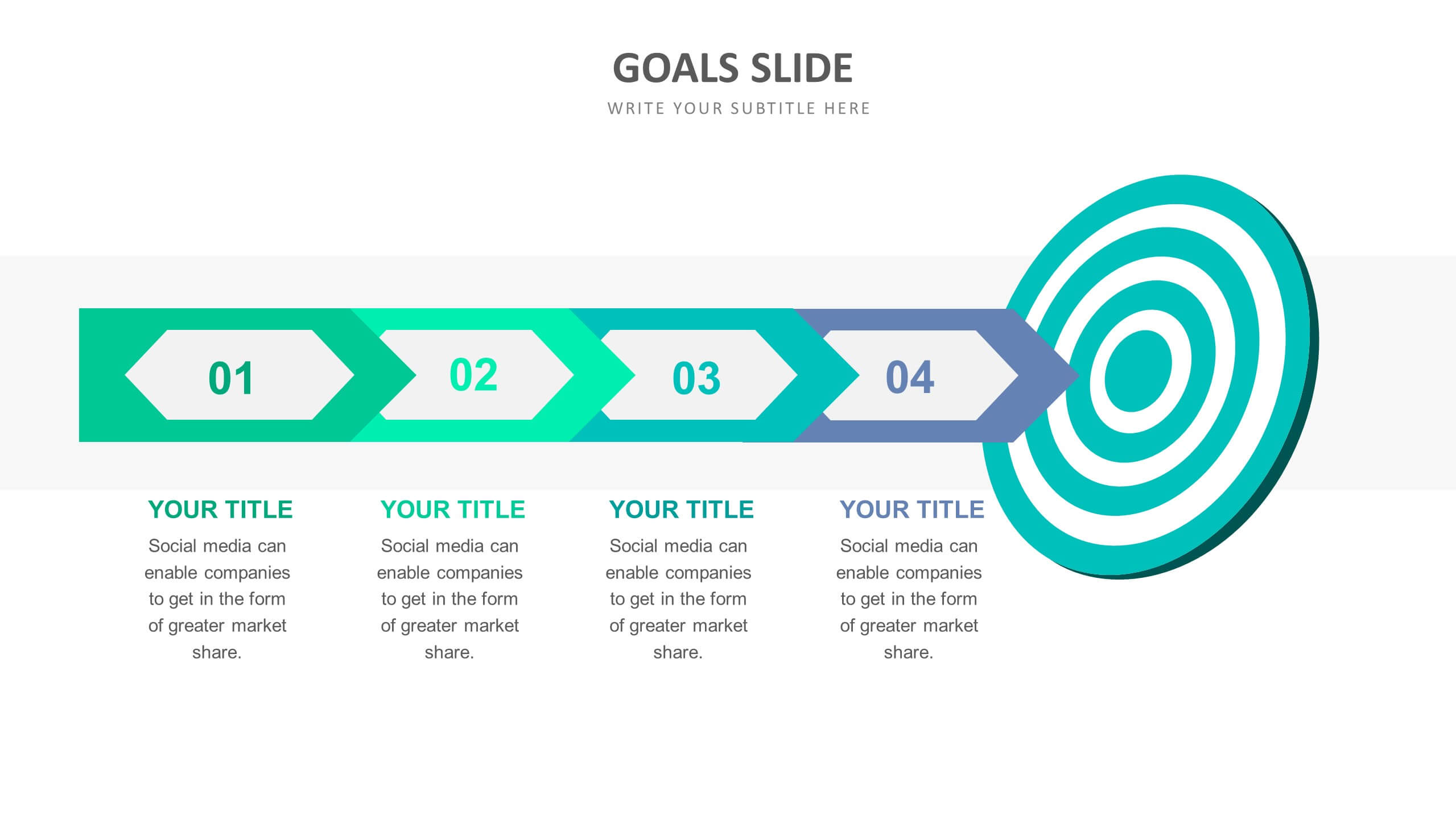 Goal Slide Templates | Biz Infograph Goal Slide Templates | Biz Infograph