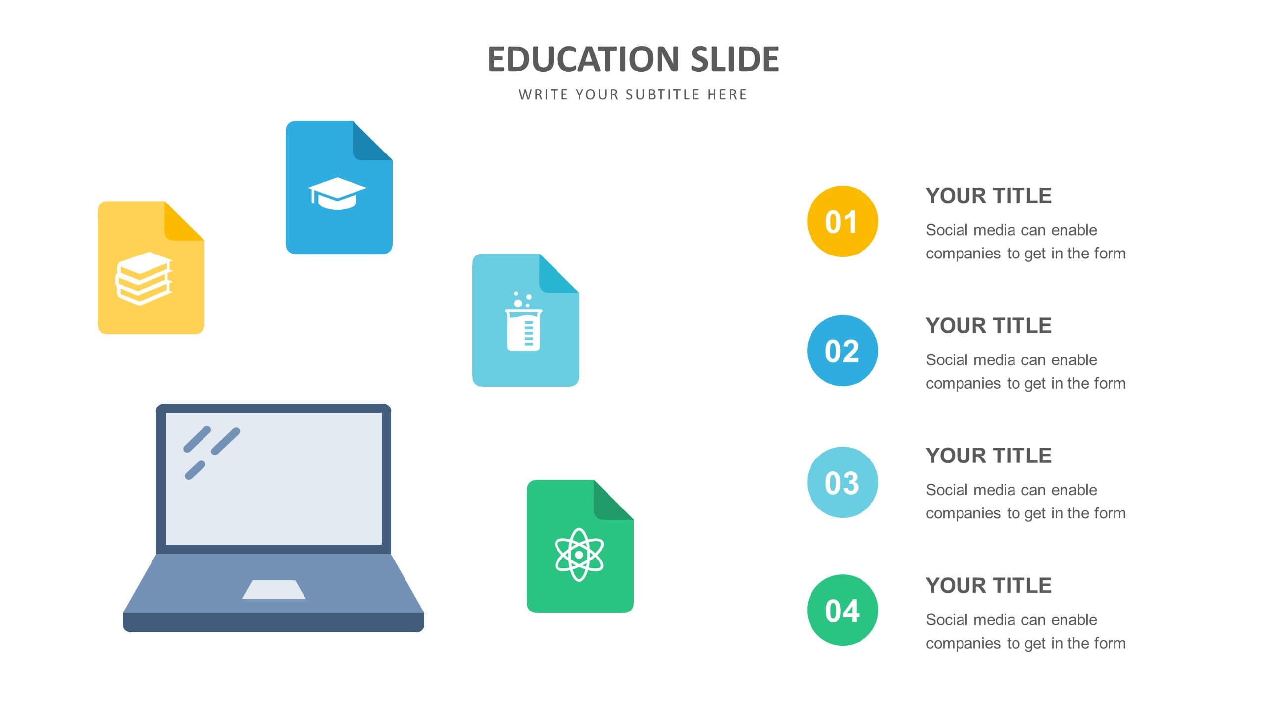 Education Slide templates | Biz Infograph Education Slide templates | Biz Infograph