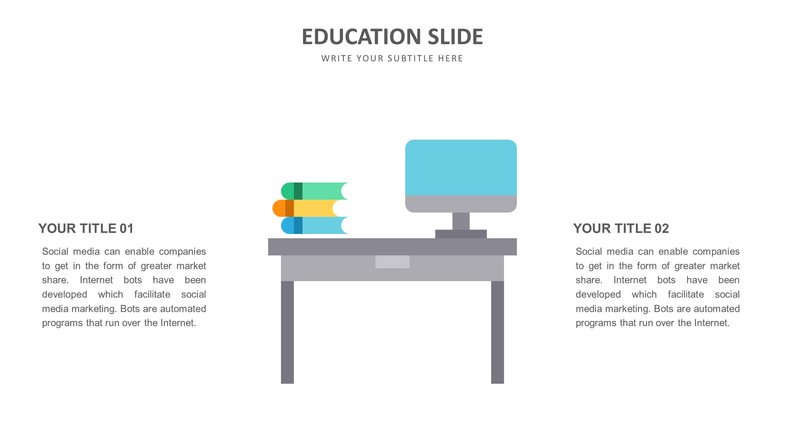Education Slide templates | Biz Infograph
