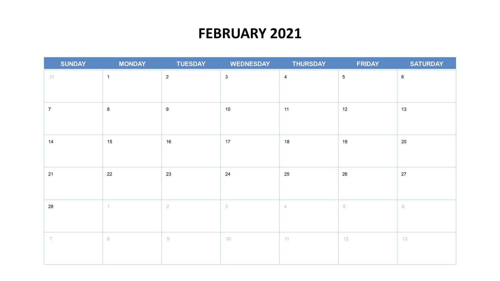 Calendar slide templates | Biz Infograph
