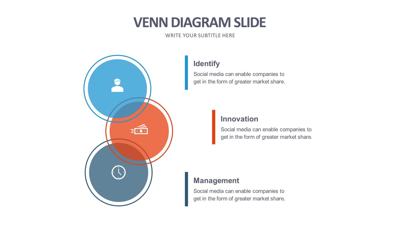 Venn Diagram slide | Biz Infograph