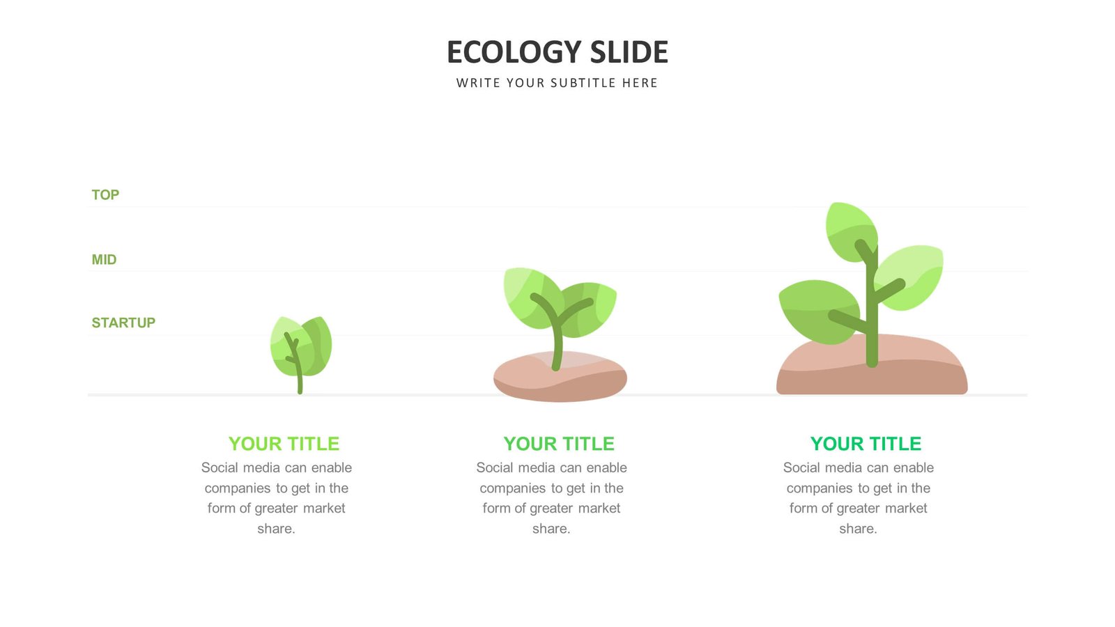 Ecology slide templates | Biz Infograph