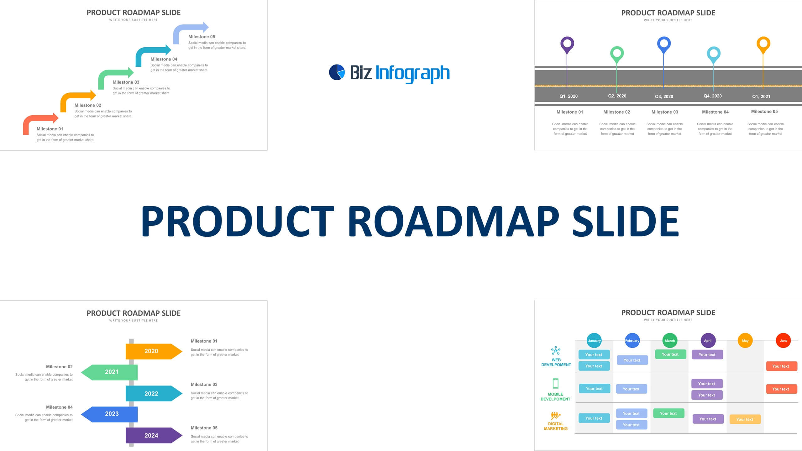 Product roadmap template free powerpoint - gasmprime