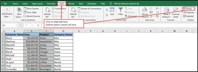 How to Collapse Rows in Excel - Easy Tips