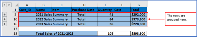 How to Collapse Rows in Excel - Easy Tips