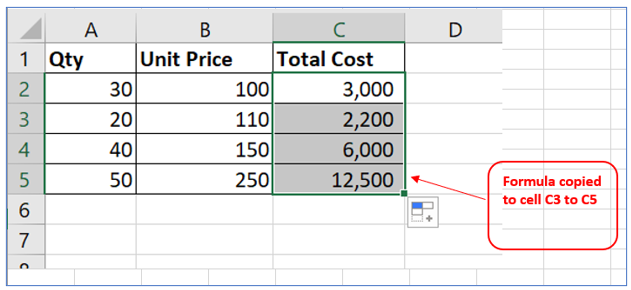 How To Copy Formula In Excel How To Copy Formula Down In Excel Column 