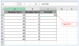 How to copy formula in Excel? How to copy formula down in excel column?