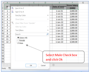 How to Filter in Excel – with shortcut methods?