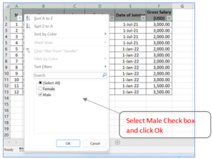 How to Filter in Excel – with shortcut methods?