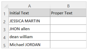 How to use PROPER Function in Excel? - Resource