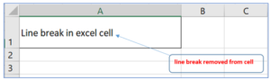 How To Remove Line Breaks (carriage Return) In Excel? - Resource