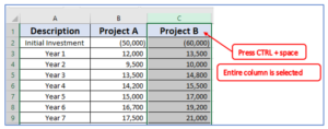 Add Column in Excel. analysis by adding columns in Excel