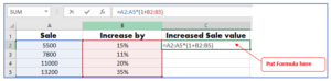 How to calculate Percentage change in Excel - Increase and Decrease