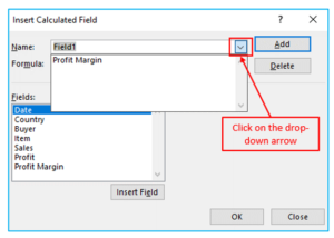 Calculated Field in Pivot Table. Add and Use an Excel Pivot Table ...