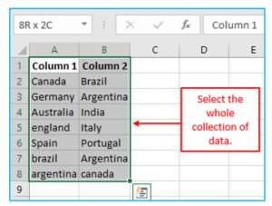 Compare Columns in Excel