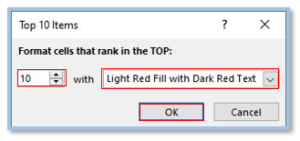 Conditional Formatting in Excel