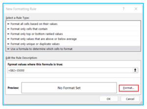 Conditional Formatting Based on Cell Value in Excel