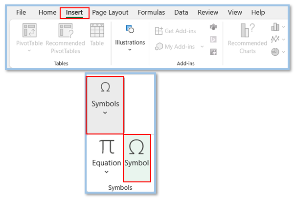 How To Insert The Delta Symbol In Excel 