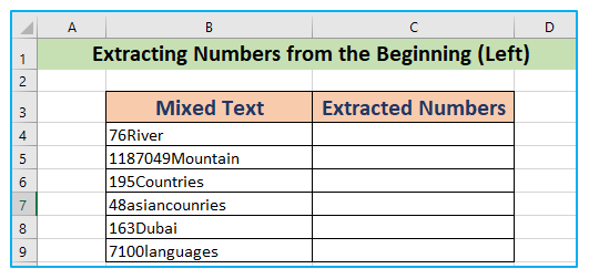 How To Extract Numbers From String Excel 