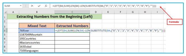 How To Extract Numbers From String Excel 